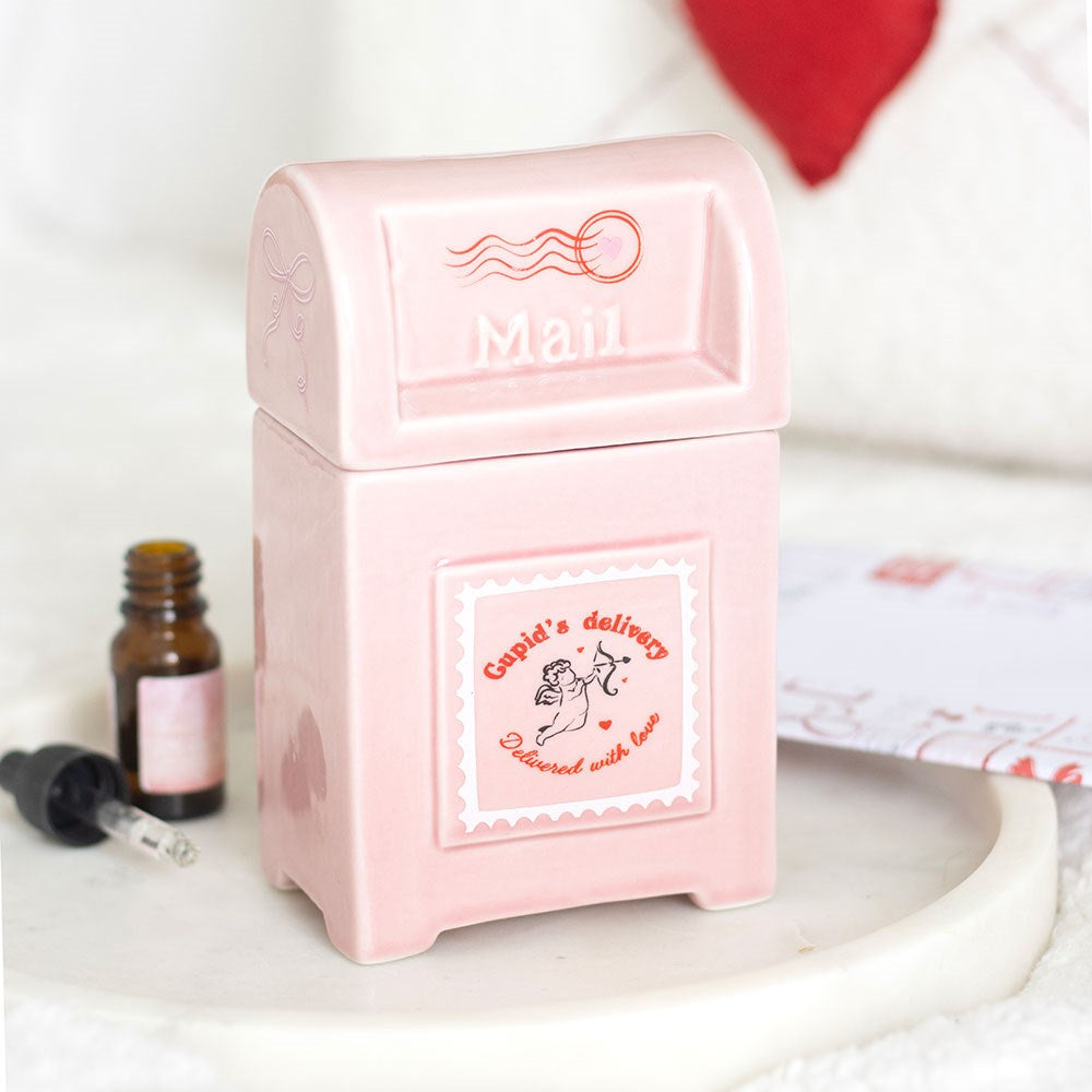 Cupid's Delivery Valentine Postbox Oil Burner - JANUARY ARRIVAL – The ...